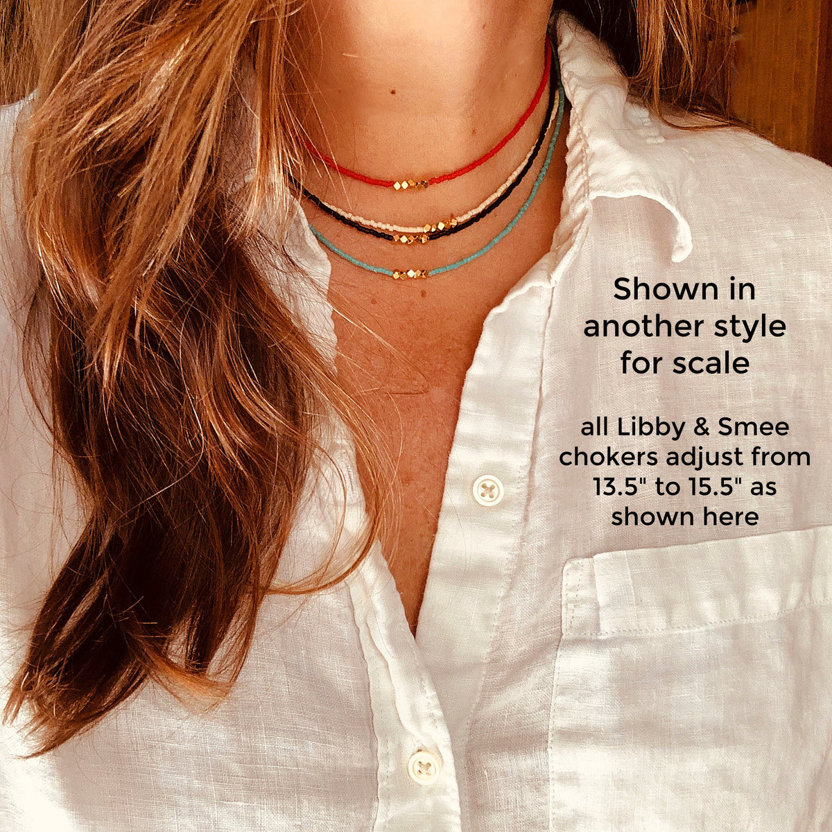 Moonstone Gemstone Necklace with Moon Charm | Handmade by Libby & Smee