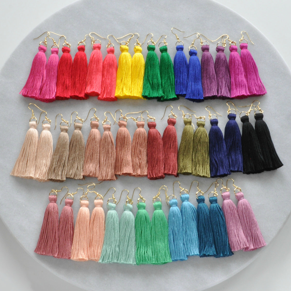 Tassel Earrings | Handmade by Libby & Smee