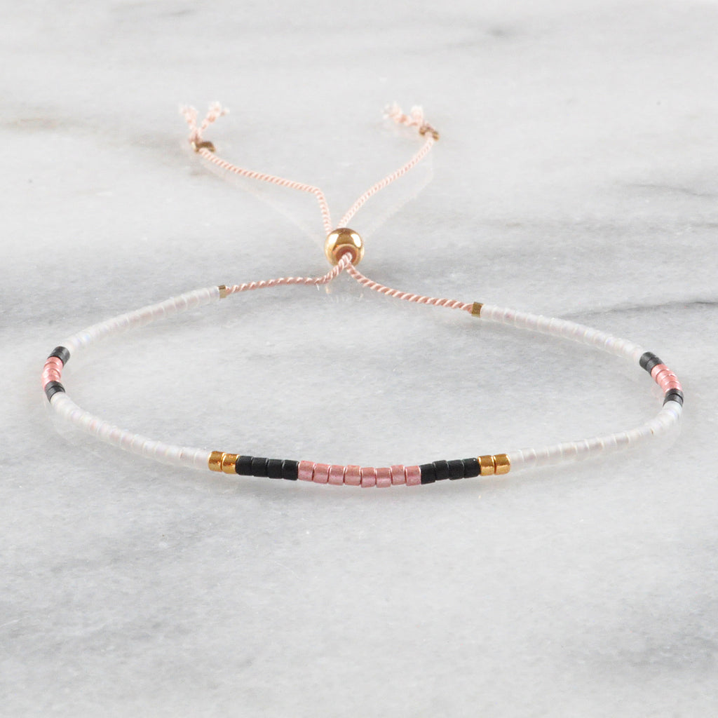 Beaded String Bracelets | Handmade by Libby & Smee