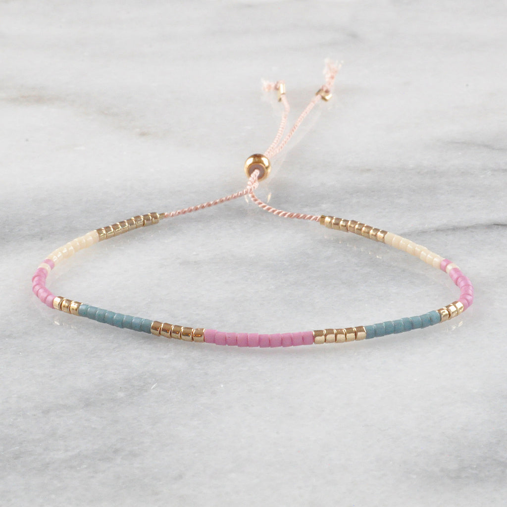 Beaded String Bracelets | Handmade by Libby & Smee