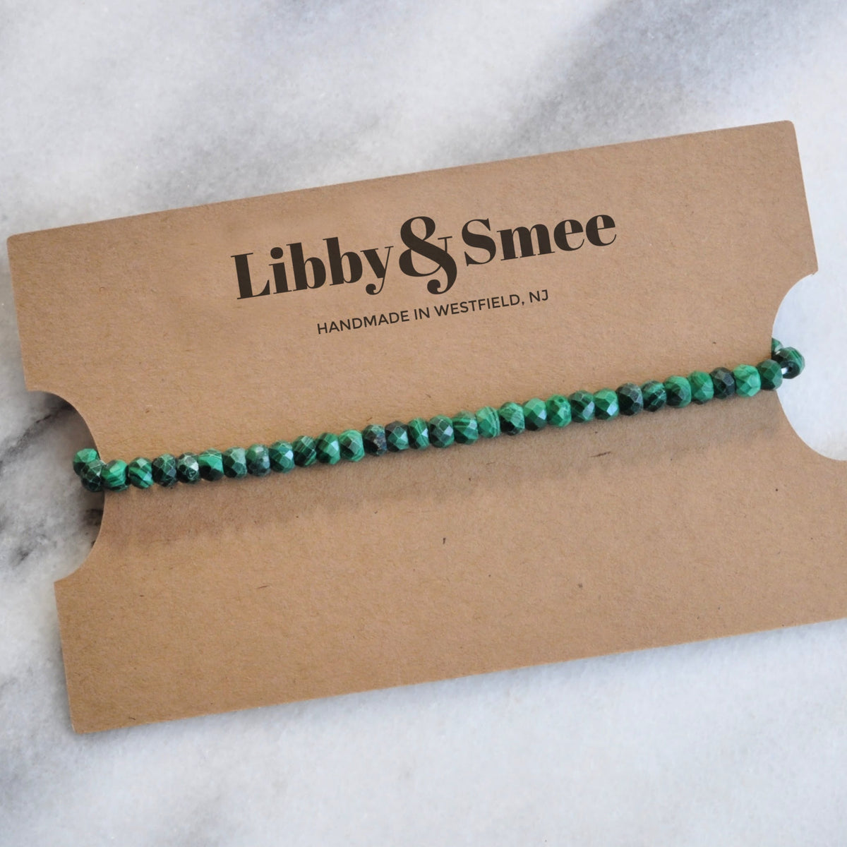 Gemstone Stretch Bracelets | Handmade by Libby & Smee