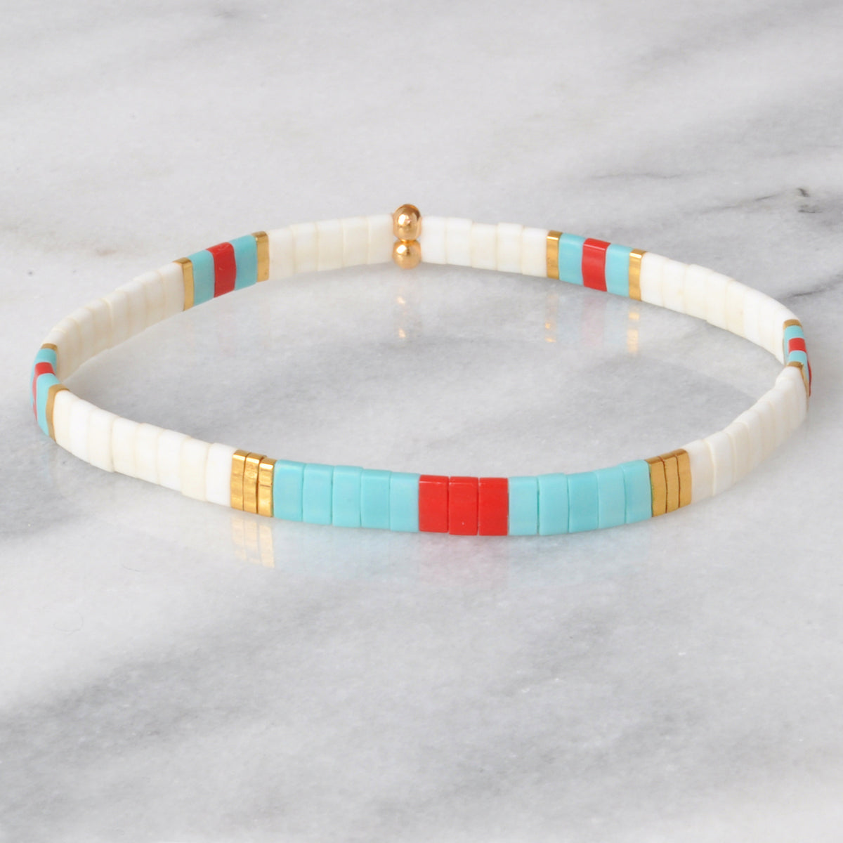Stretch Tile Bracelet - Phoenix | Handmade by Libby & Smee