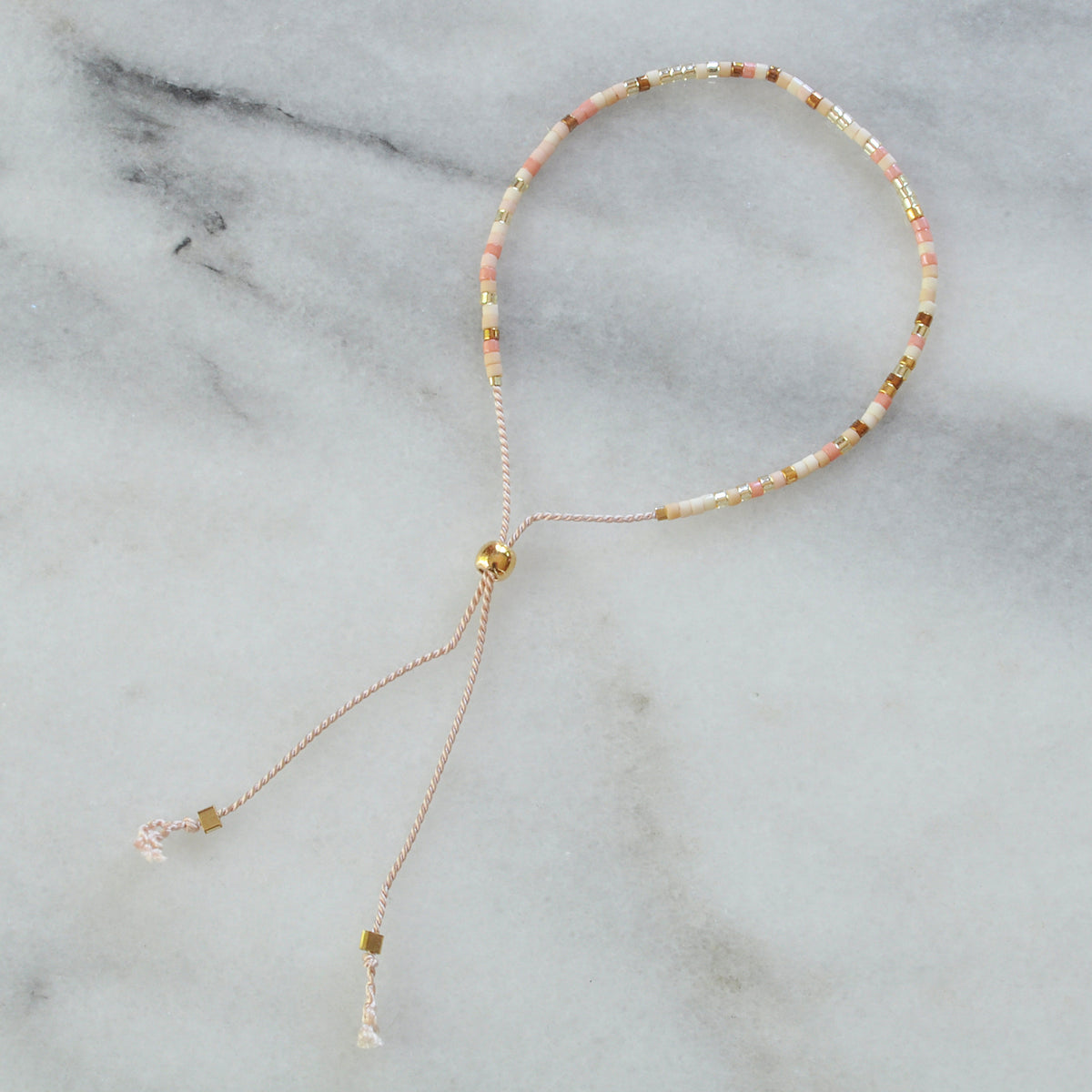 Beaded String Bracelet — SUNRISE | Handmade by Libby & Smee
