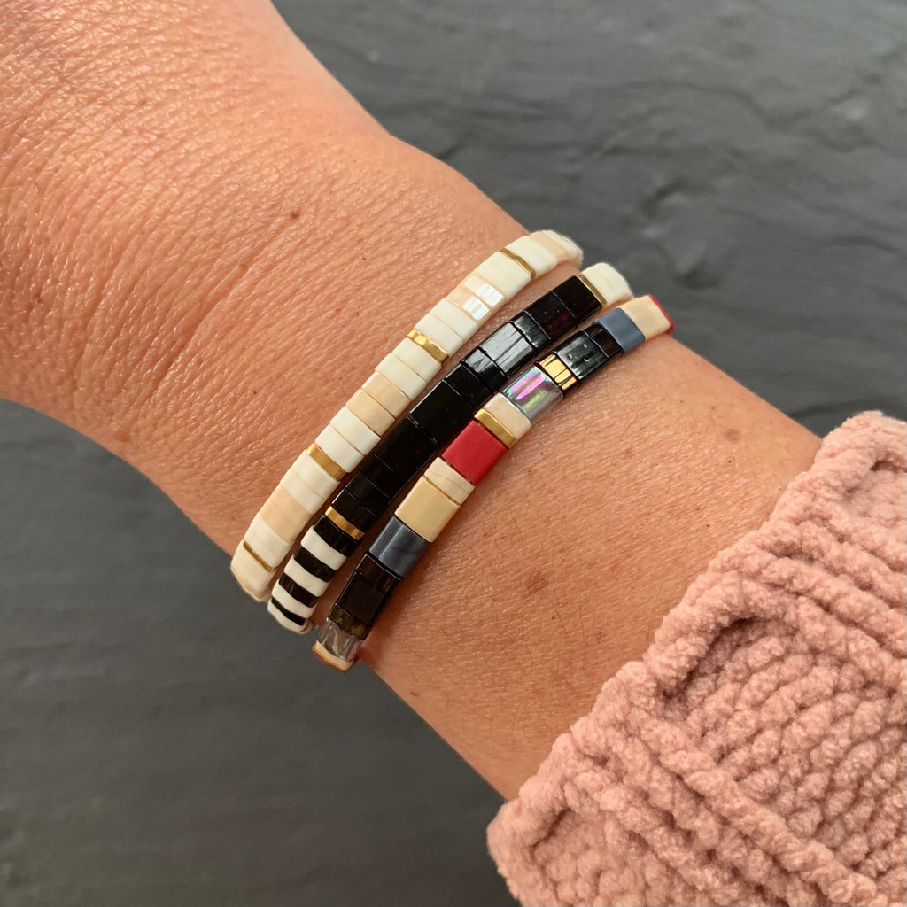 Curated Tile Bracelet Sets | Handmade by Libby & Smee
