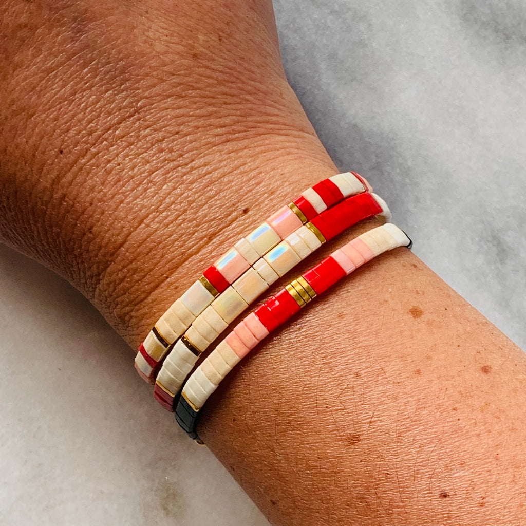 Curated Tile Bracelet Sets | Handmade by Libby & Smee