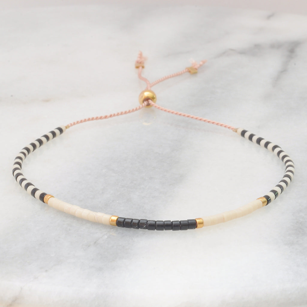 Beaded String Bracelets | Handmade by Libby & Smee