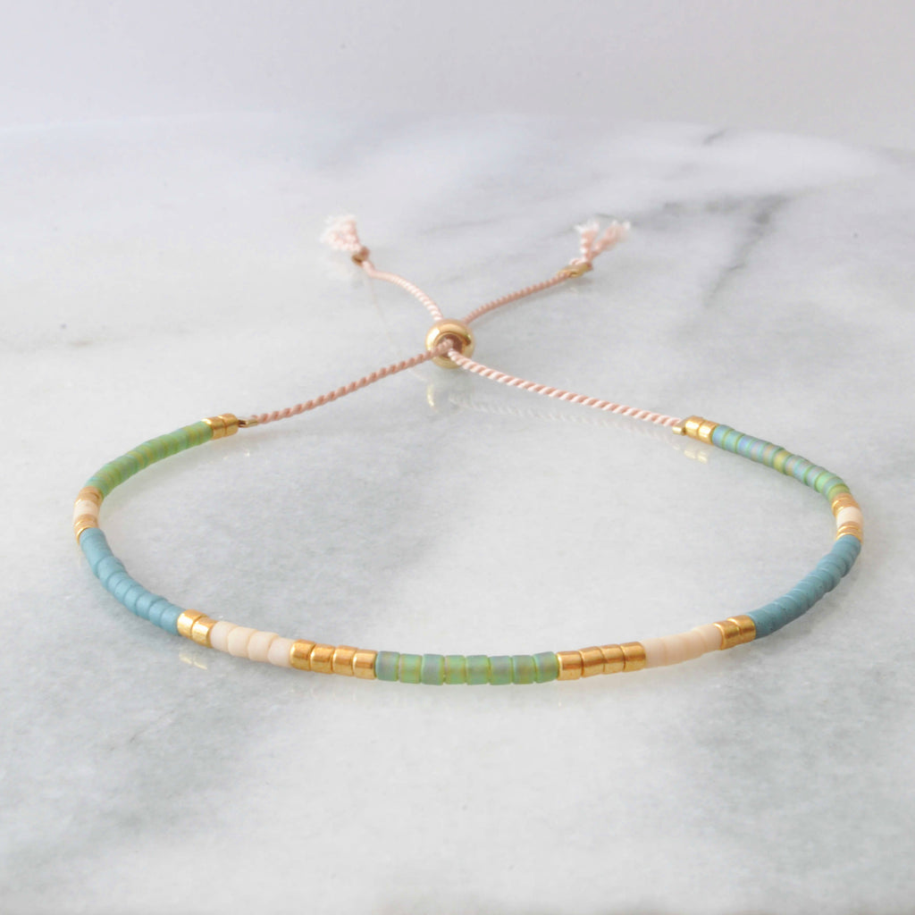Beaded String Bracelets | Handmade by Libby & Smee