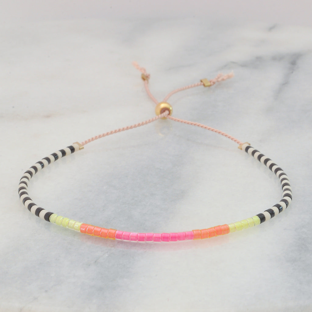 Beaded String Bracelets | Handmade by Libby & Smee