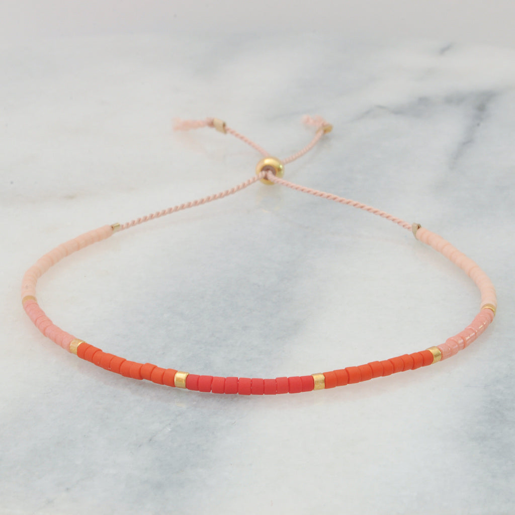 Beaded String Bracelets | Handmade by Libby & Smee