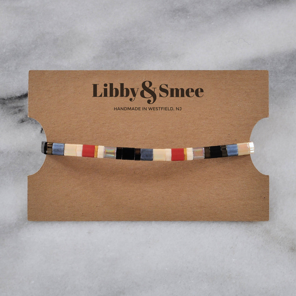 Stretch Tile Bracelet - Deco | Handmade by Libby & Smee